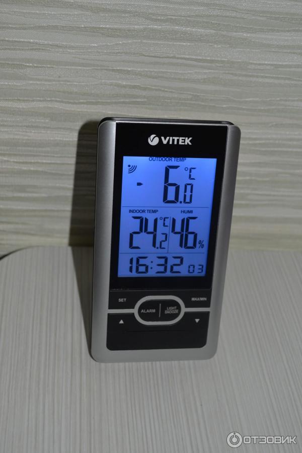 Отзыв о Метеостанция VITEK VT-3531 SR | для своей ценовой категории ...