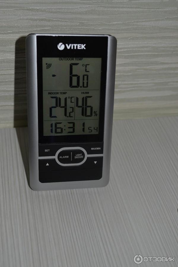 Отзыв о Метеостанция VITEK VT-3531 SR | для своей ценовой категории ...