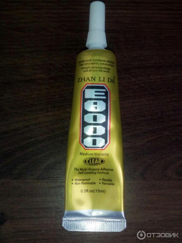 Отзыв о Клей Zhan Li Da E8000 Alieexpress | Отлично склеивает, долго ...