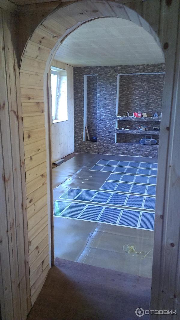 Отзыв о Инфракрасный пленочный пол Q-term | Они действительно греют