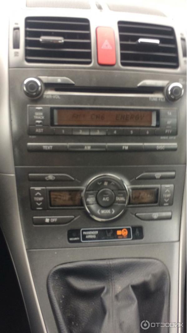 Отзыв о Автомобиль Toyota Auris хэтчбек | Toyota Auris 1,6 126лс 2008г