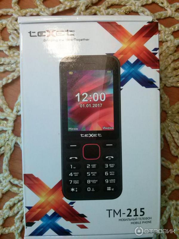 Отзыв о Сотовый телефон Texet TM-215 | Все нравится, только симка куда-то пропадает