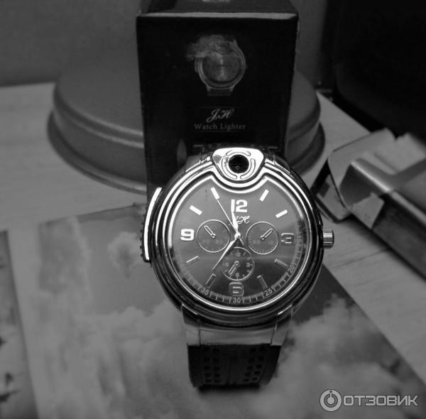 Отзыв о Мужские часы с зажигалкой Jia Heng "Watch Lighter" | Двойной ...