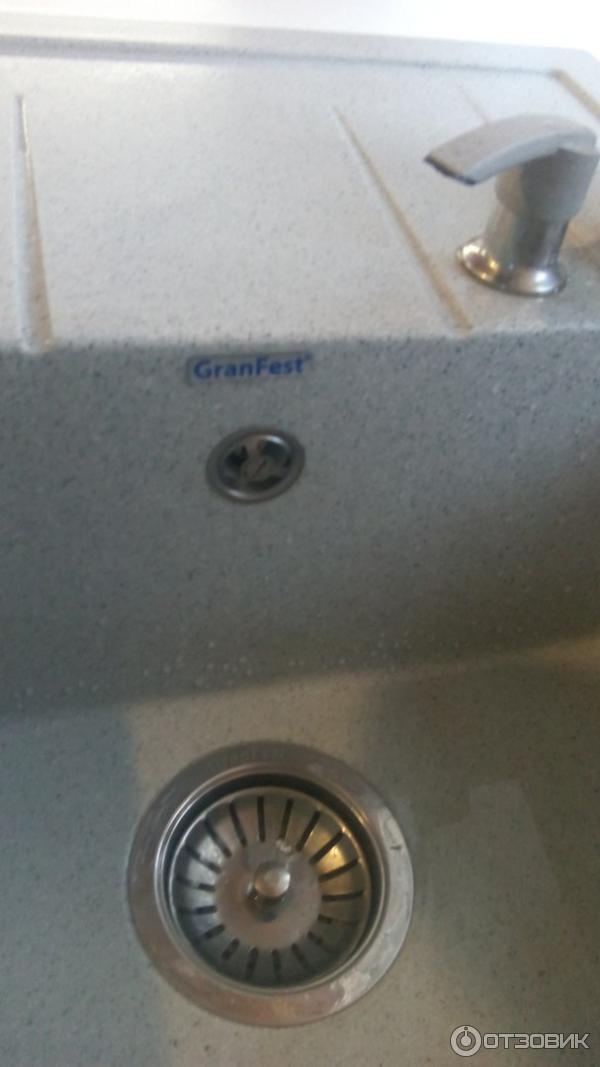 Отзыв о Кухонная мойка GranFest QUADRO GF-Q650L | Красивая удобная мойка